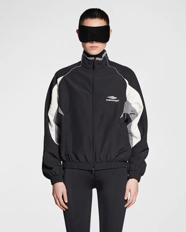 Balenciaga 3b Sports Icon Regular Tracksuit Jacket - 1000